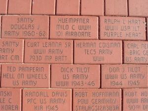 Brown County Veterans Tribute Bricks | Resch Complex